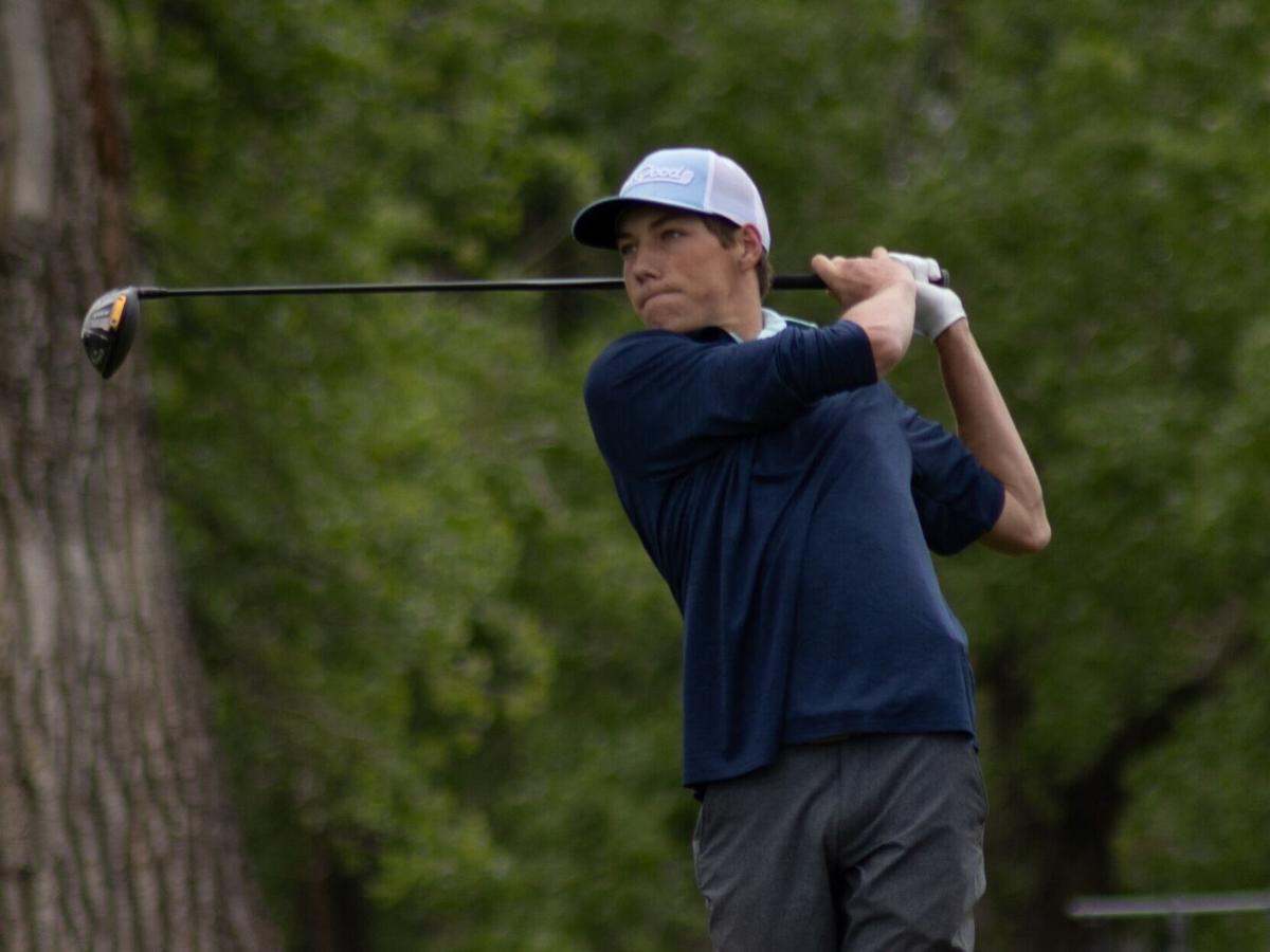Reid Hansen tied for 2nd as weather shortens Class B boys state golf