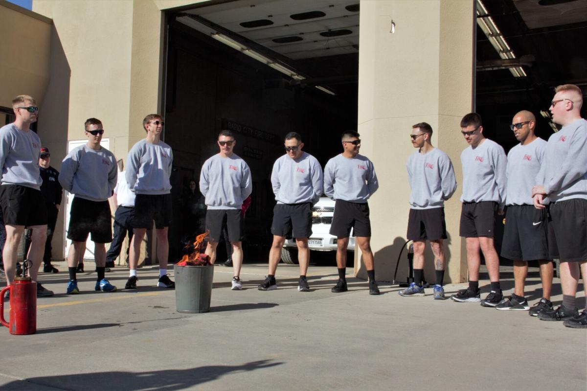 Rapid City Fire Department welcomes 10 new recruits with run through ...