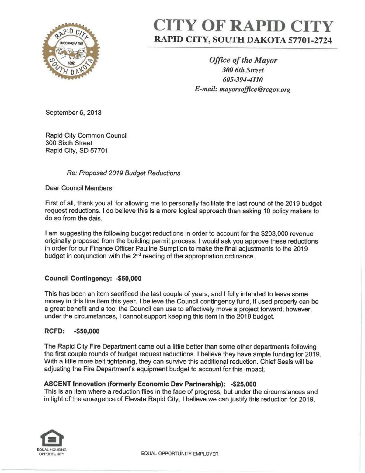 mayor-allender-budget-reduction-letter