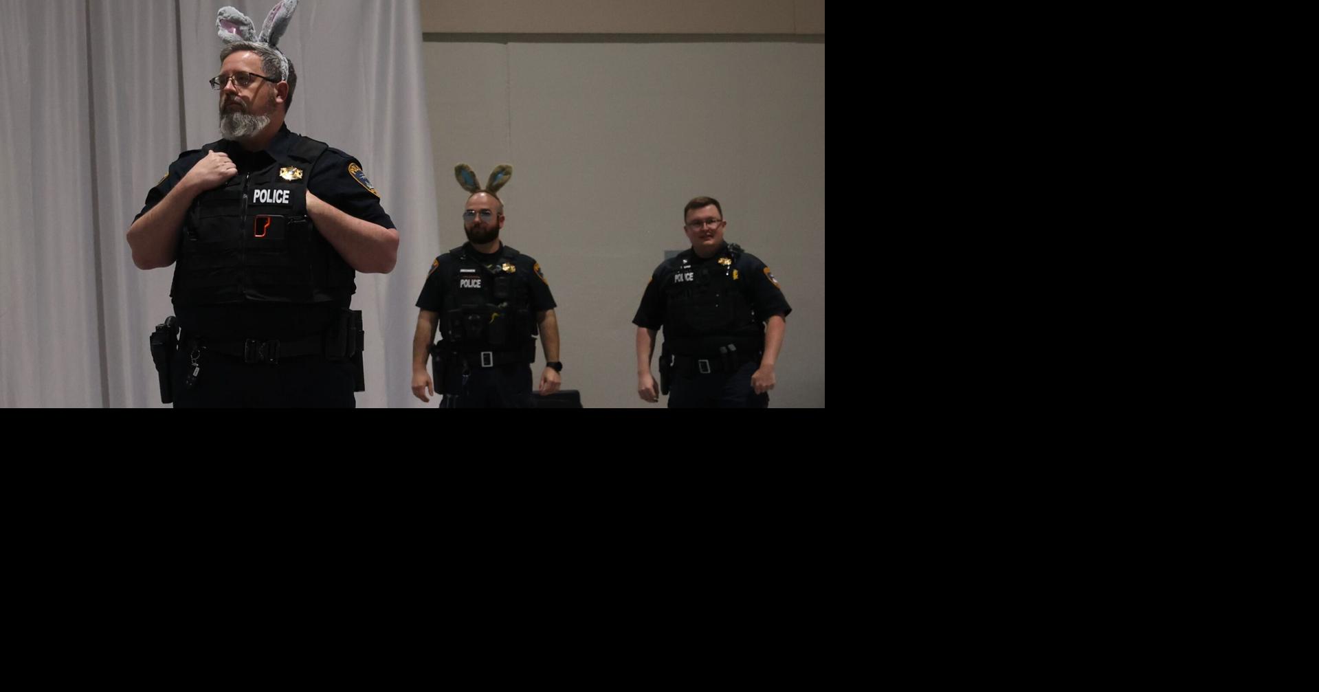 Hop With a Cop: Box Elder PD hosts Easter egg hunt