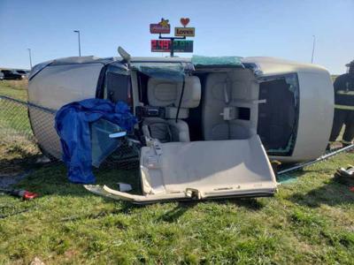 Sheriff's Office: Driver fleeing at 100 mph injured in crash near Box Elder
