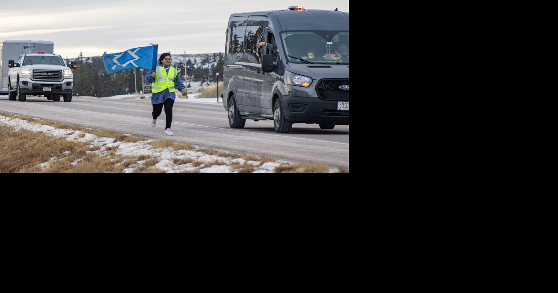 Northern Cheyenne youth run 400 miles in honor of ancestors