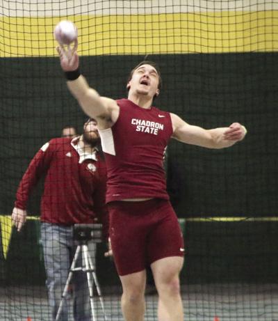 CSC Eagle sophomore wins three throwing events at opening meet