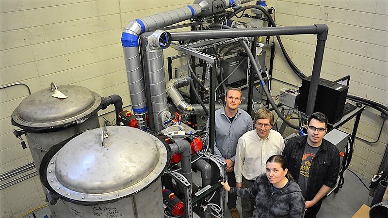 Mines develops radon reduction system for Sanford Lab experiment