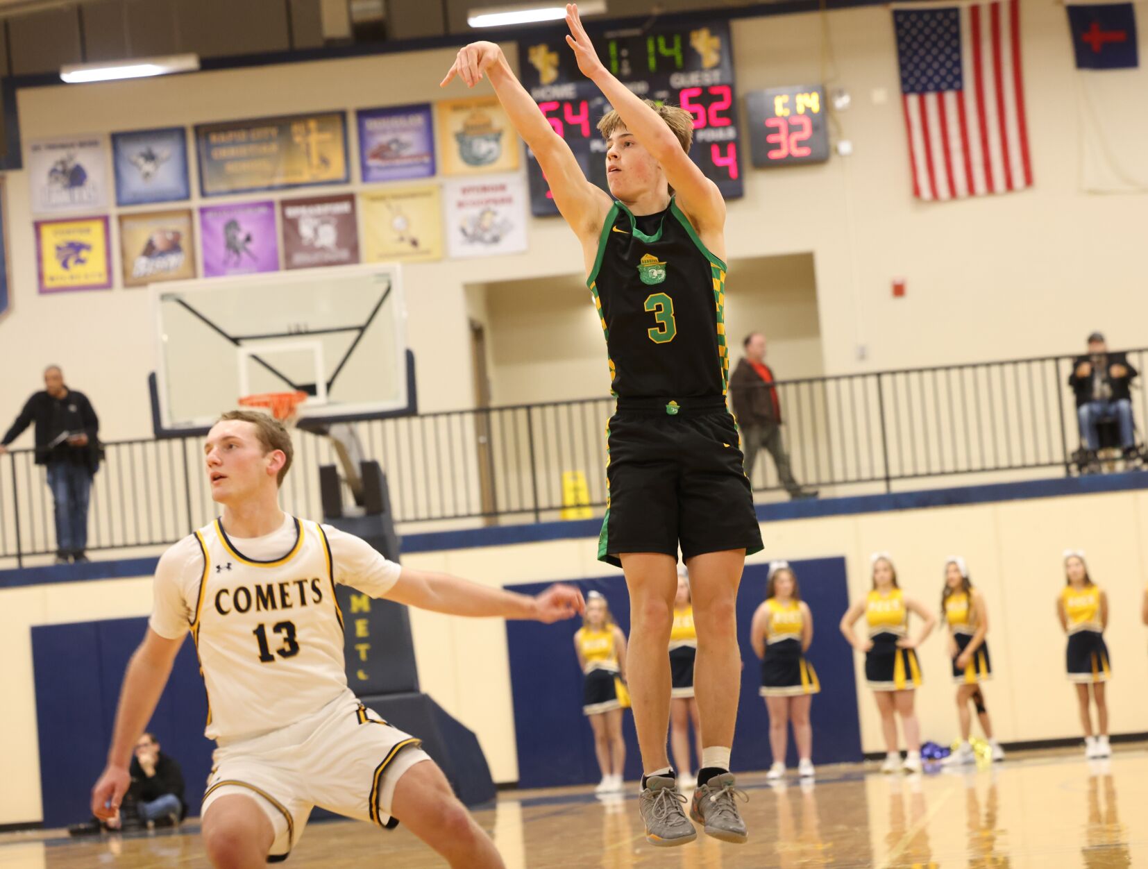 PHOTOS: Hill City boys basketball drops contest to Rapid City Christian