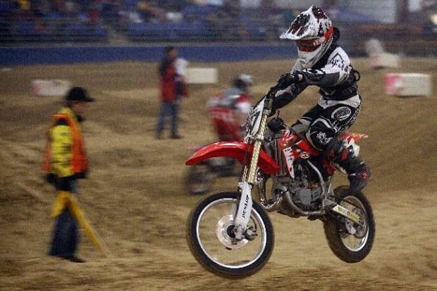 Racing: Indoor motocross titles up for grabs