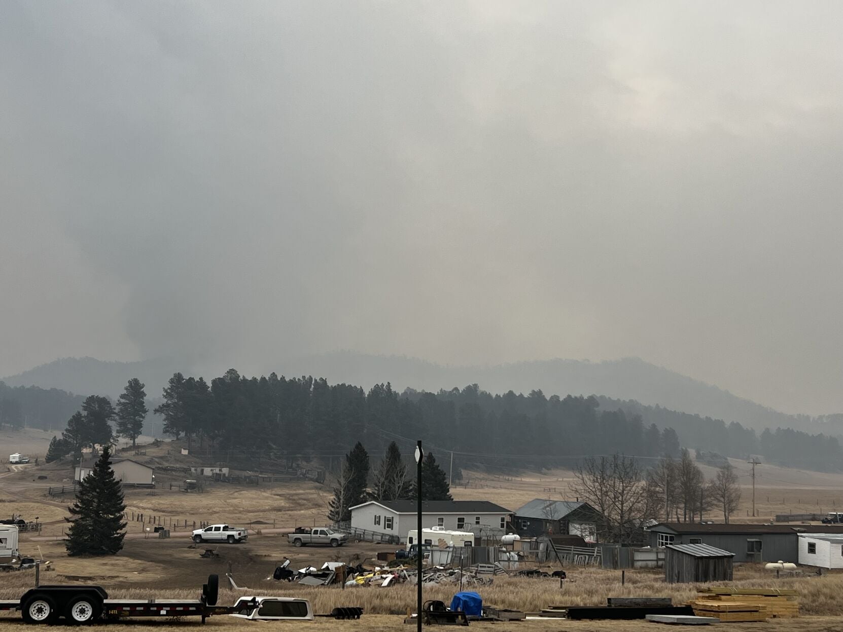 Custer County Qury Fire 0% contained, 5,000 acres burned