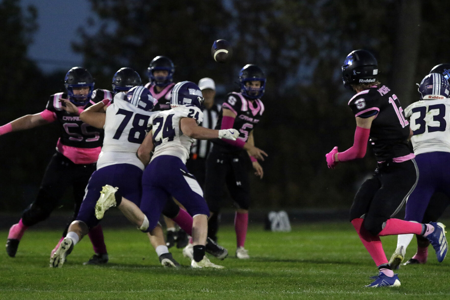 St. Thomas More football beats Belle Fourche
