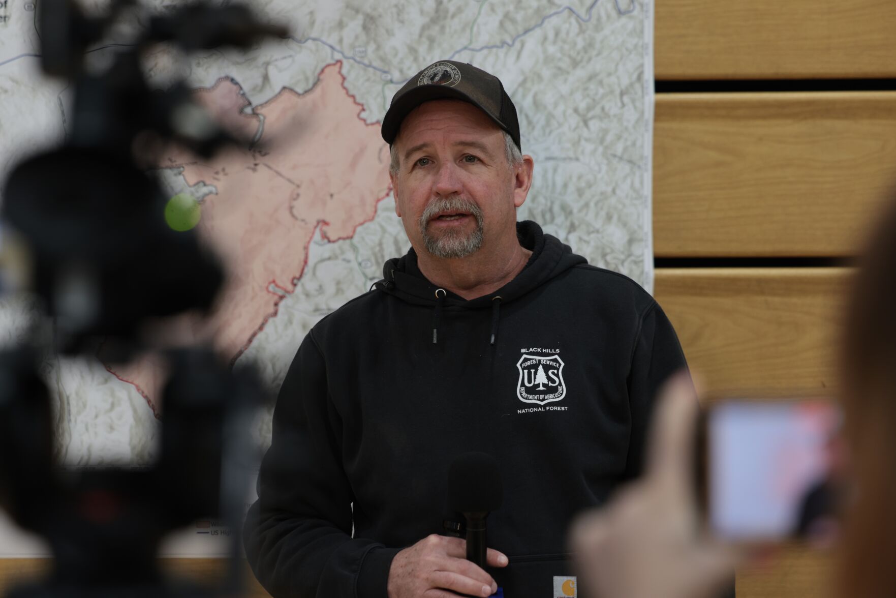 Photos from the Qury wildfire as work continues near Custer
