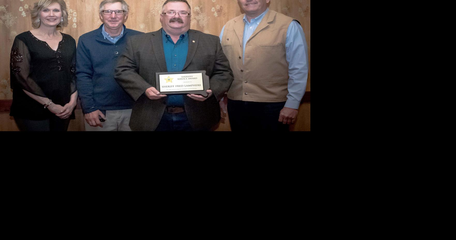 Lamphere is named to sheriff service award of the year