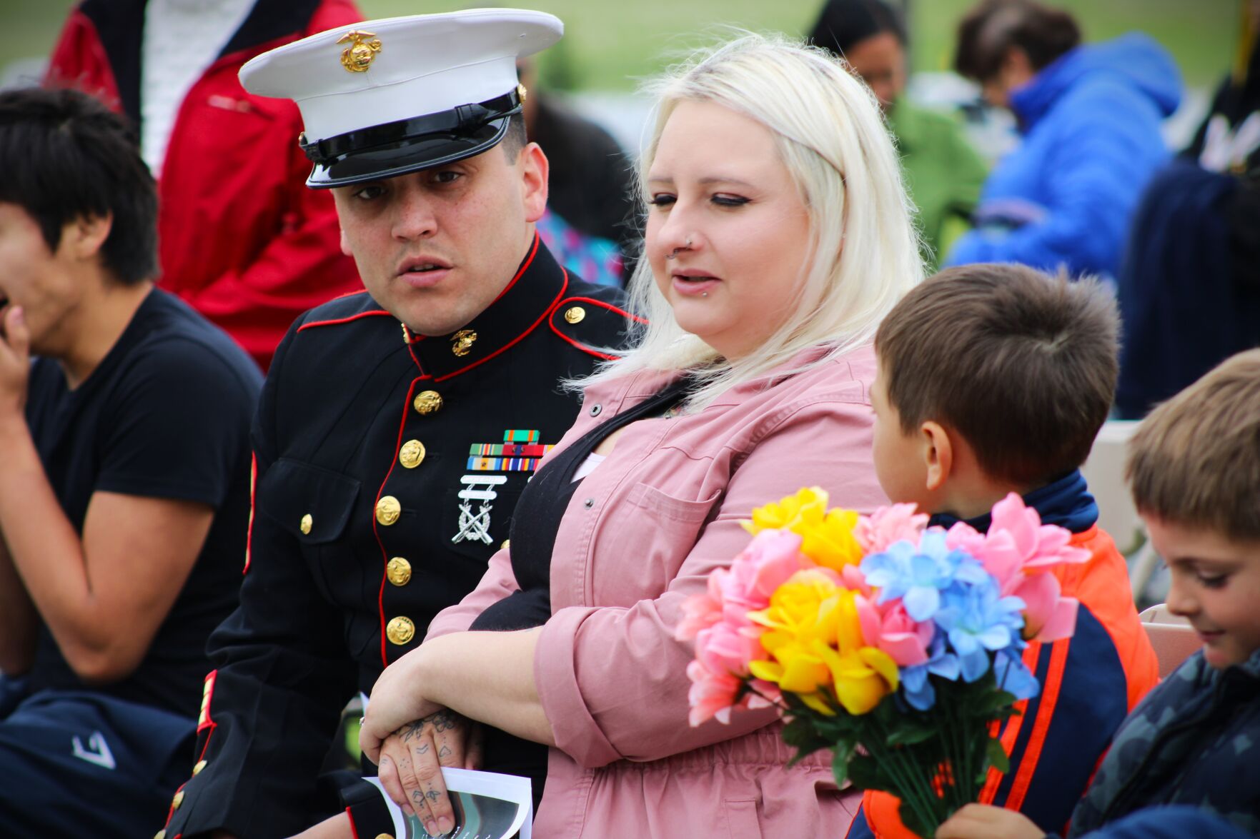 PHOTOS: Native American veterans hold Memorial Day ceremony at Black ...