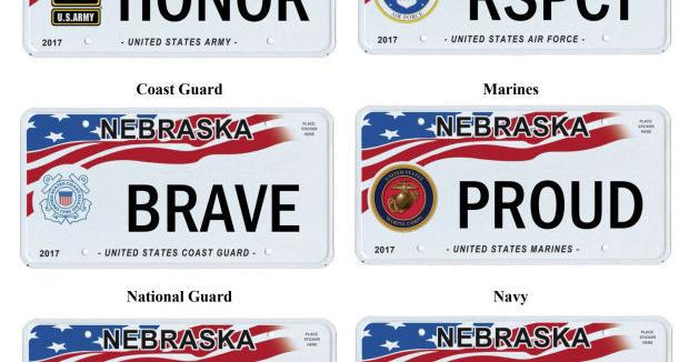 DMV releases designs for military honor plates
