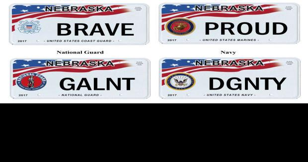 DMV releases designs for military honor plates