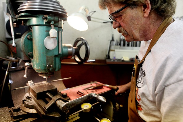 Jack First's firearms: Maker of hard-to-find gun parts re-creates history