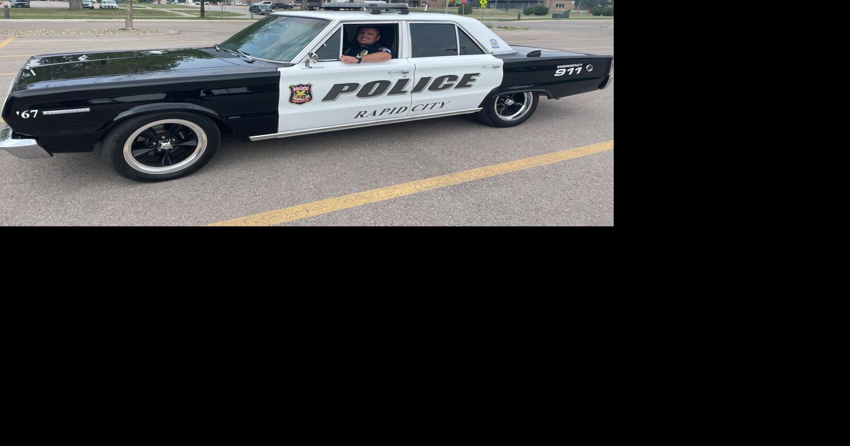 Rapid City Police Department adds 1967 Plymouth Belvedere to patrol fleet