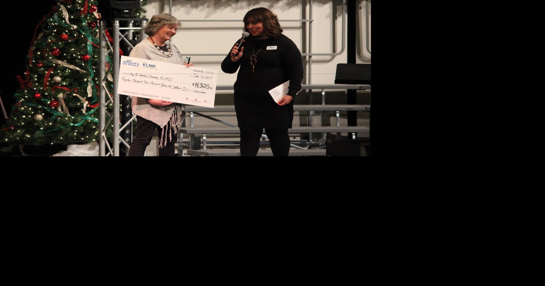 'Hope for the Homeless' raises $14,325 for students
