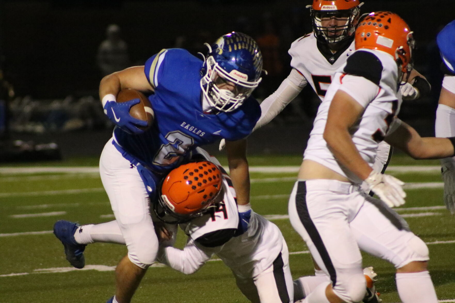 Wall football blasts Philip to advance to title game