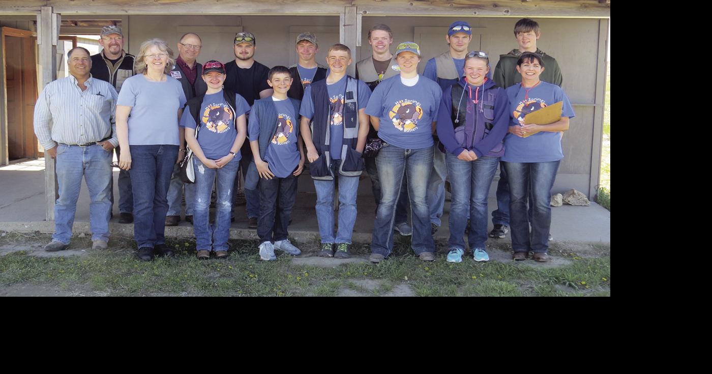 Claybusters trap shooting team in first place of conference