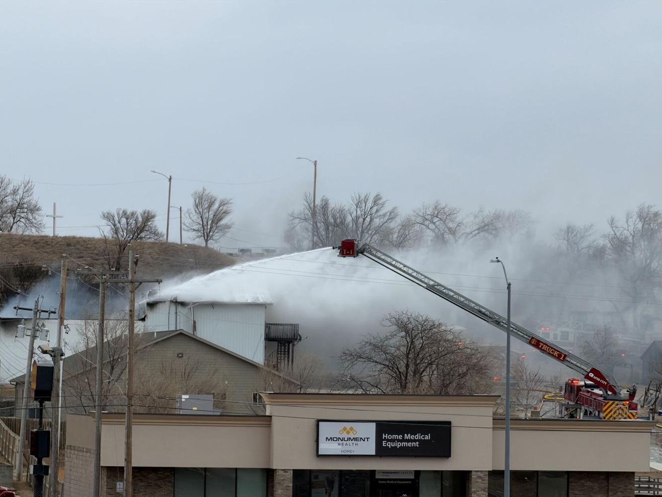 Updated: Rapid City fire crews battle structure fire on Wright Street ...