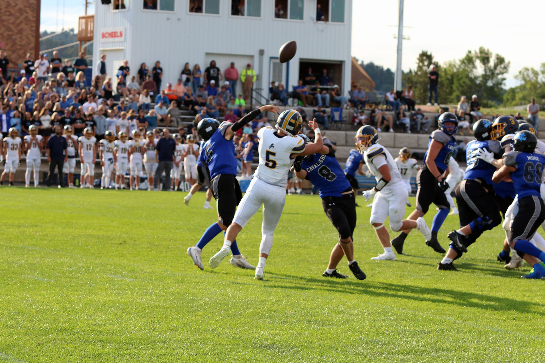 St. Thomas More football beats Sioux Valley in Rapid City