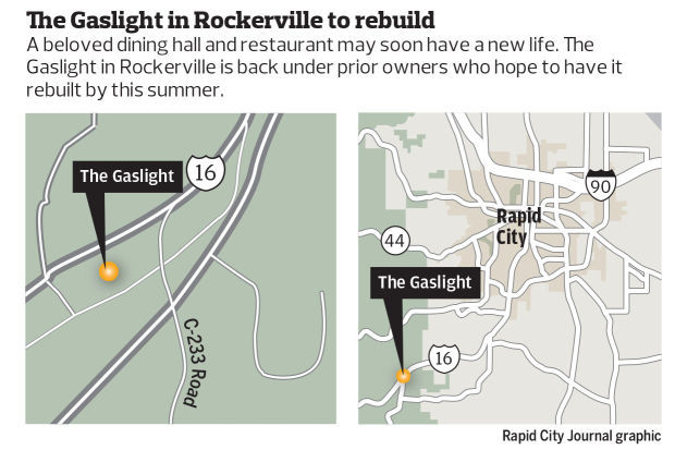 Rising from the ashes: Rockerville's Gaslight Restaurant to re-open by ...