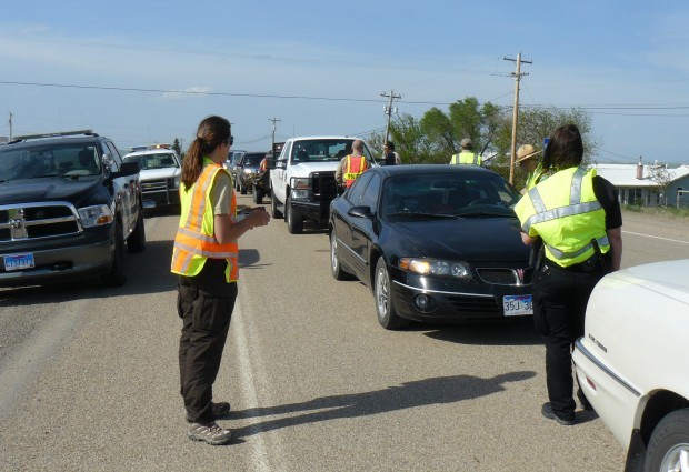 Area law enforcement makes safety checks