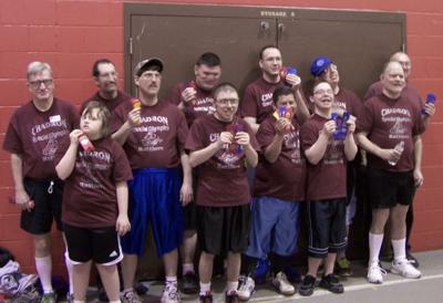 Chadron Special Olympics team competes in basketball, track