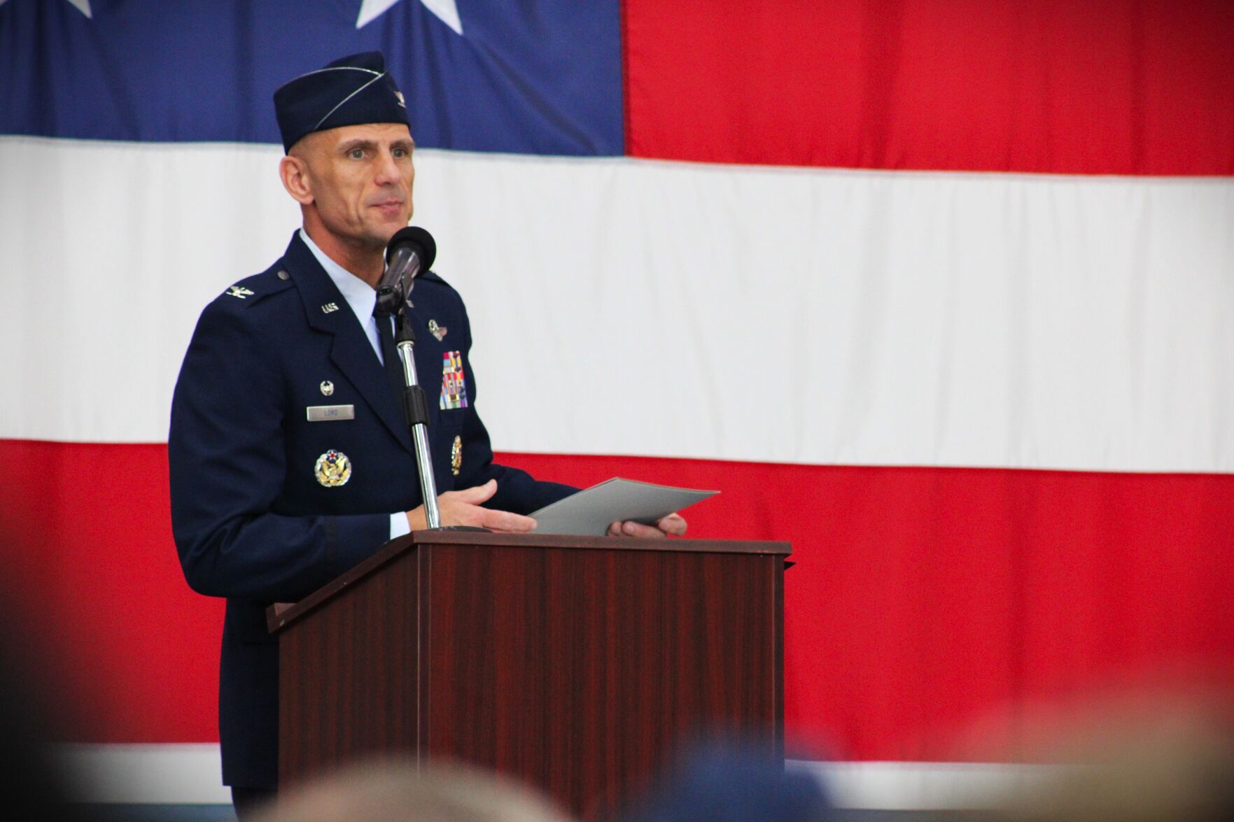 Ellsworth Air Force welcomes new commander at ceremony