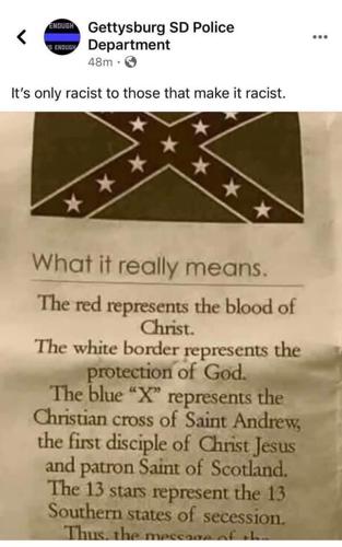 Gettysburg mayor, police department defend Confederate flag on their ...
