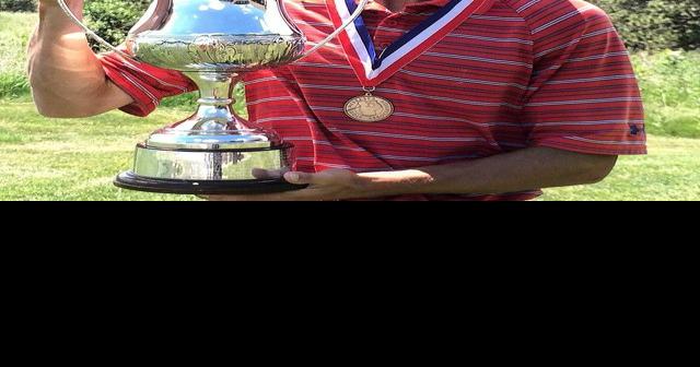 Chadron’s Pat Colgate watches as grandson wins match play title