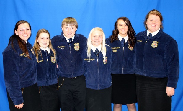 South Dakota State FFA Officers elected for 2013-2014