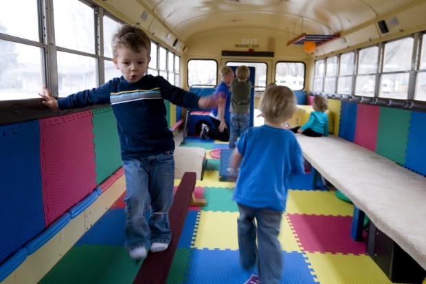 Tumblebus on a roll: Kids’ traveling gym expands service