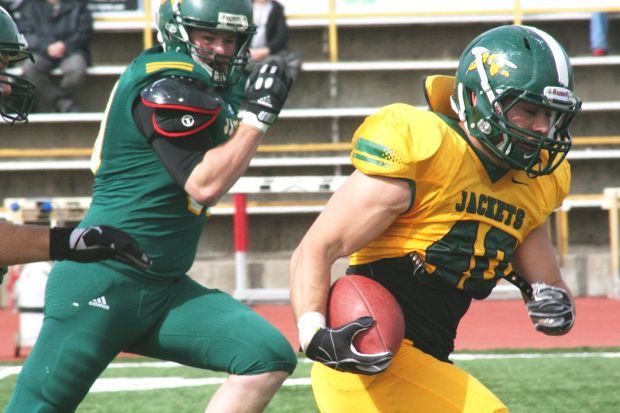 College football: Big plays highlight Jackets' spring game