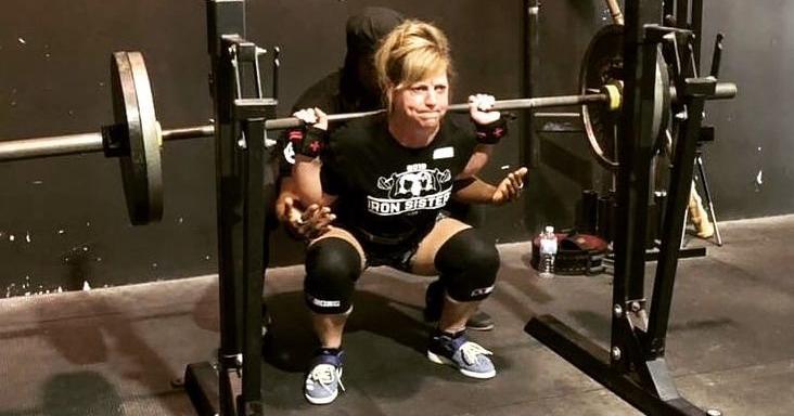 Robin Miller rising to the powerlifting top