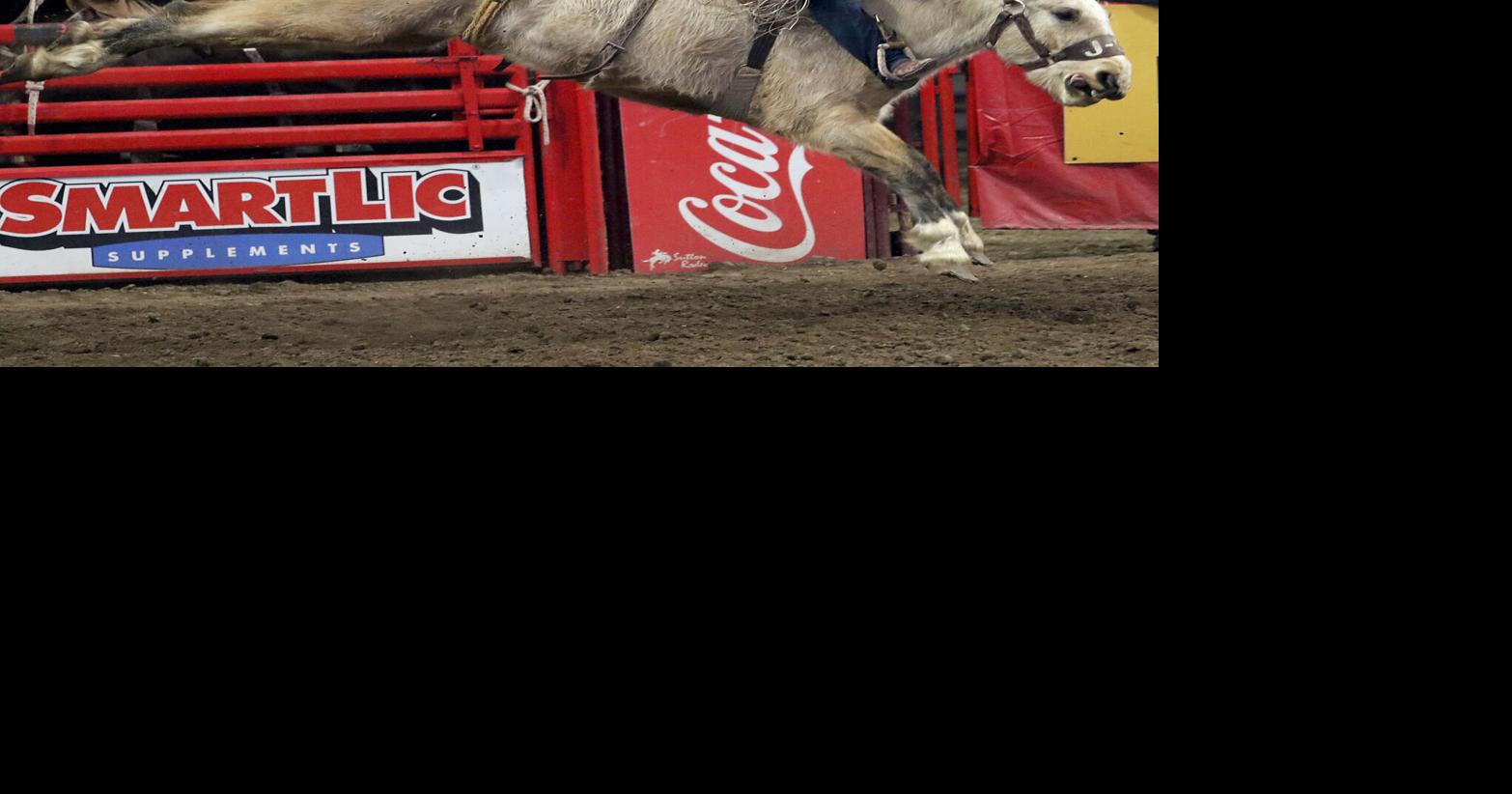 Eagle Butte's Shorty Garrett performs winning ride in front of sold out ...
