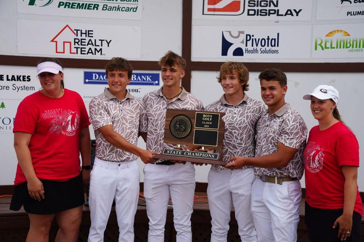 Eli Fogel wins Class B boys state golf championship as Gregory claims ...