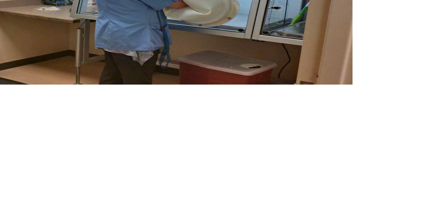 New IV hood at Fall River Health Services