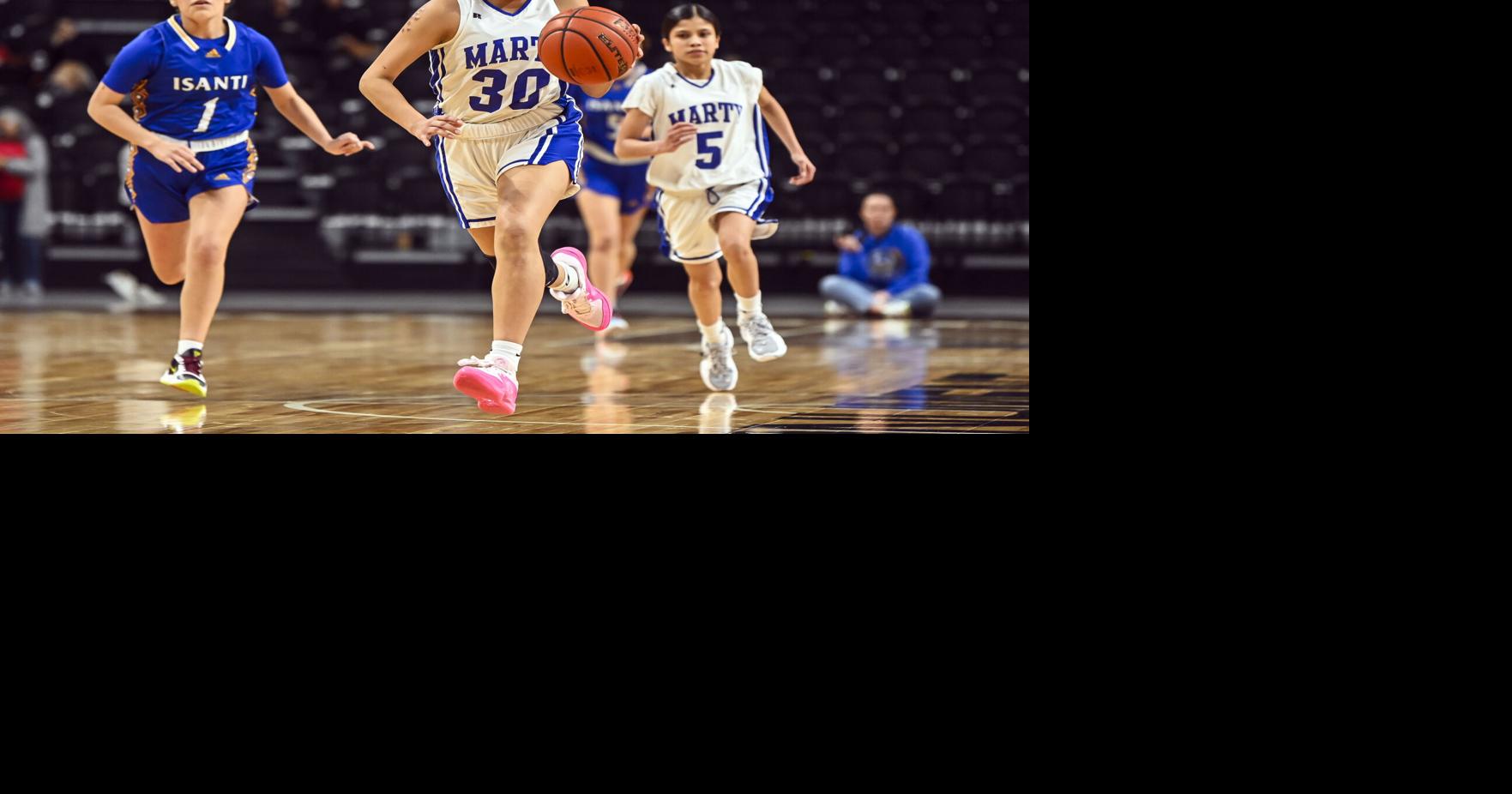PHOTOS: Marty girls against Santee in the He Sapa bracket championship.