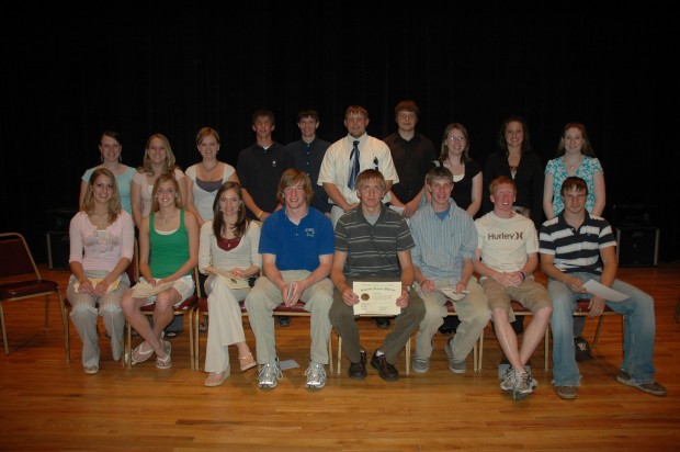 Hot Springs High School presents academic awards