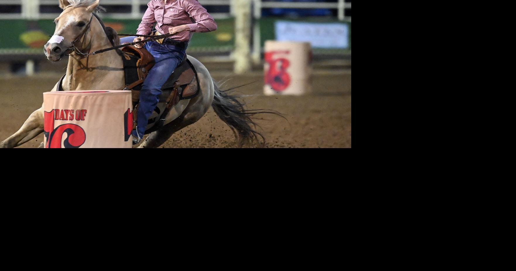 Texans fill leaderboard at Days of '76 Rodeo opening performances