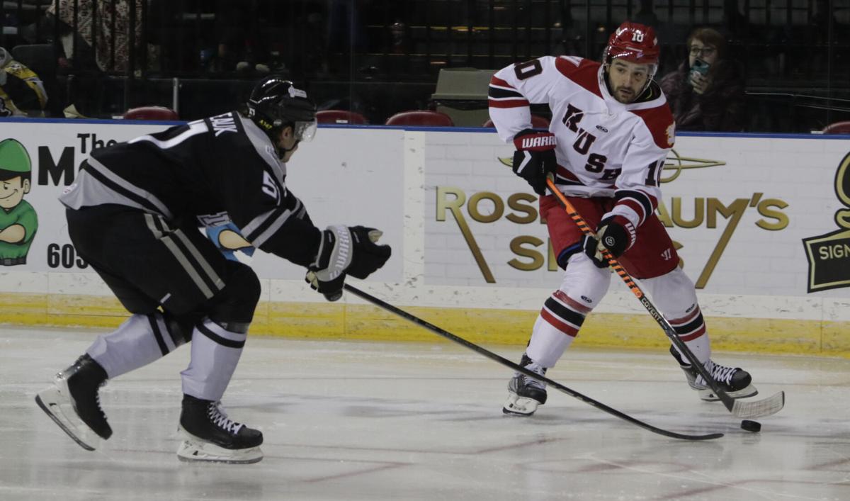 Rush's Maurizio Colella finding success in his return to the ECHL