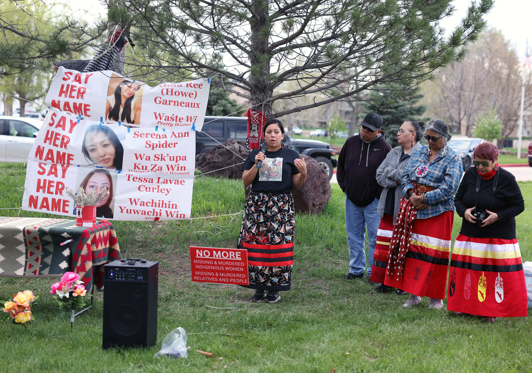 Photo story: Honoring the missing and murdered at event in Rapid City