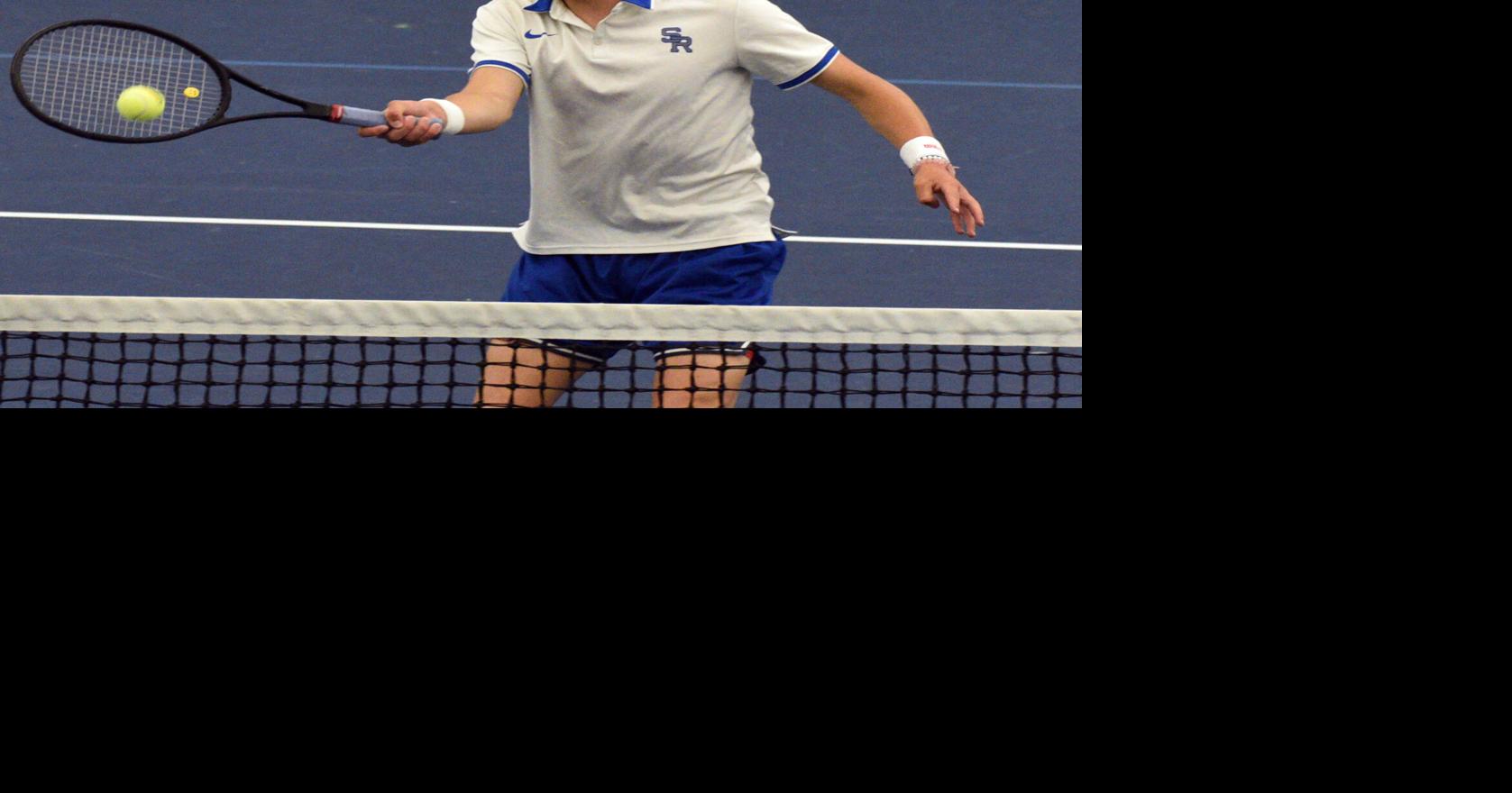 Stevens in 7th place after Day 1 of Class AA state tennis tournament