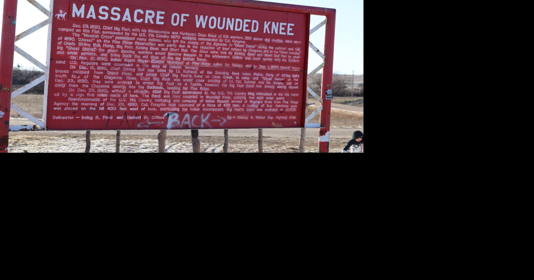 The 135th anniversary of the Wounded Knee Massacre