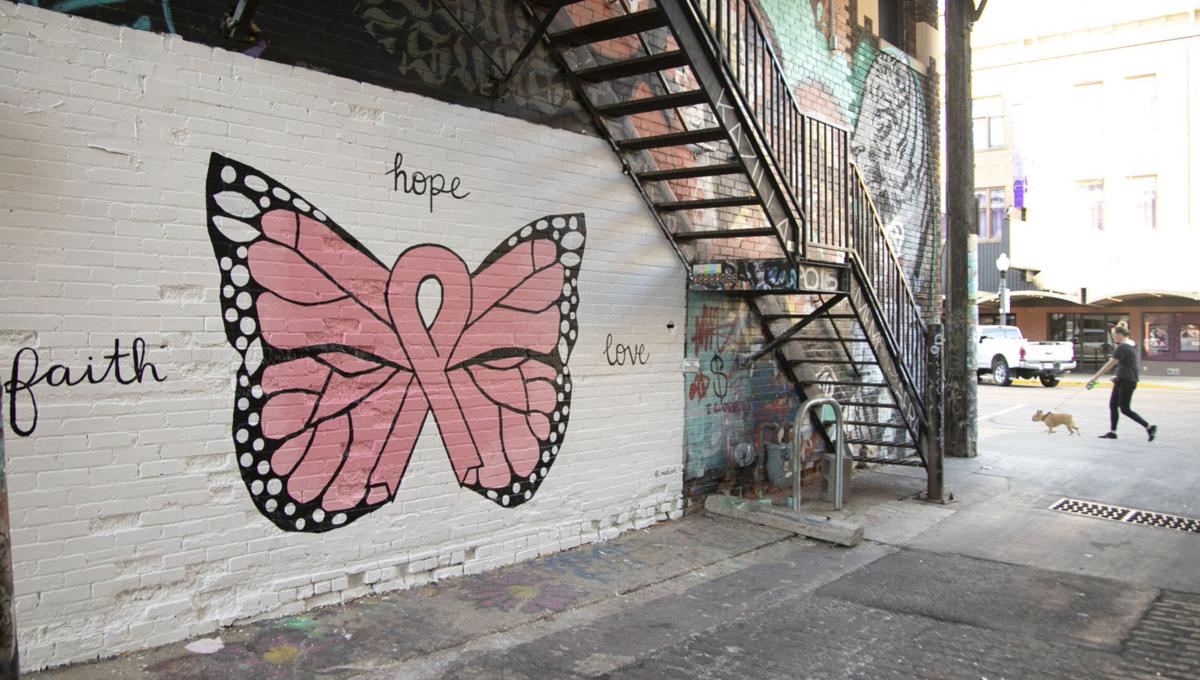 Rapid City woman's mural sends message of hope to breast cancer ...