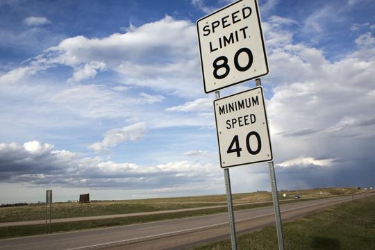 Number of speeding tickets up as speed limit rose to 80 mph