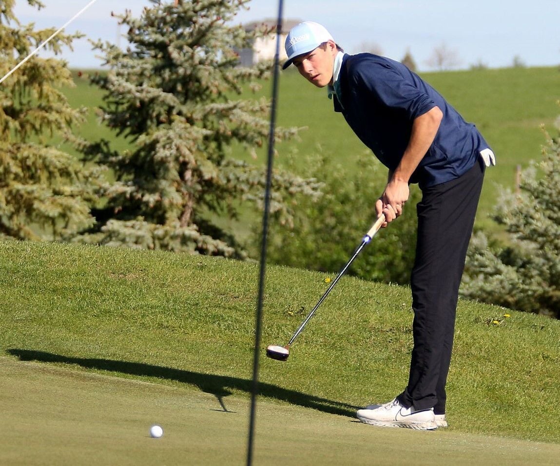 Reid Hansen ties for 3rd as Gregory wins Class B boys state golf title
