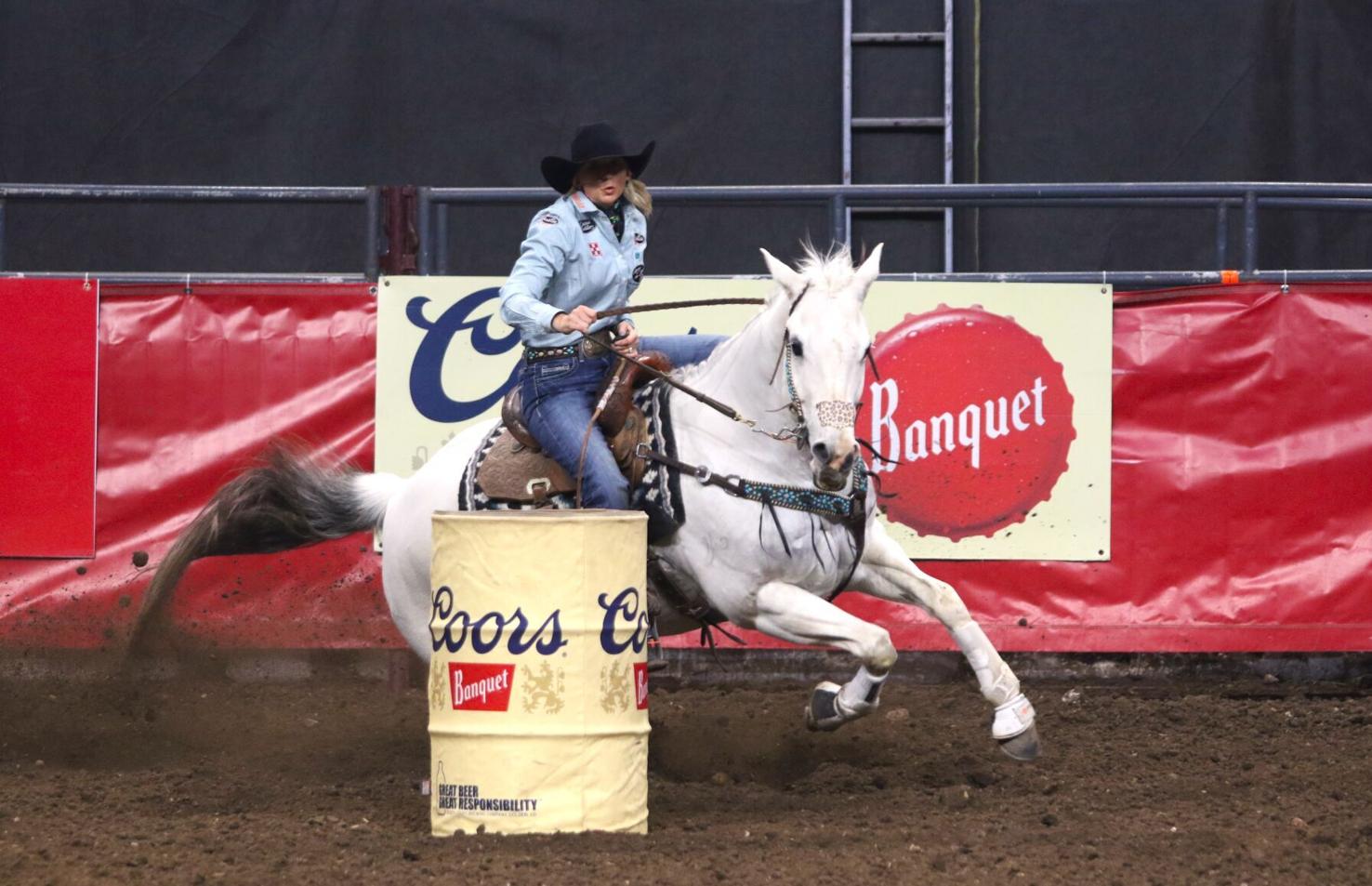 Colorado's Shali Lord claims barrel racing slack at Rodeo Rapid City