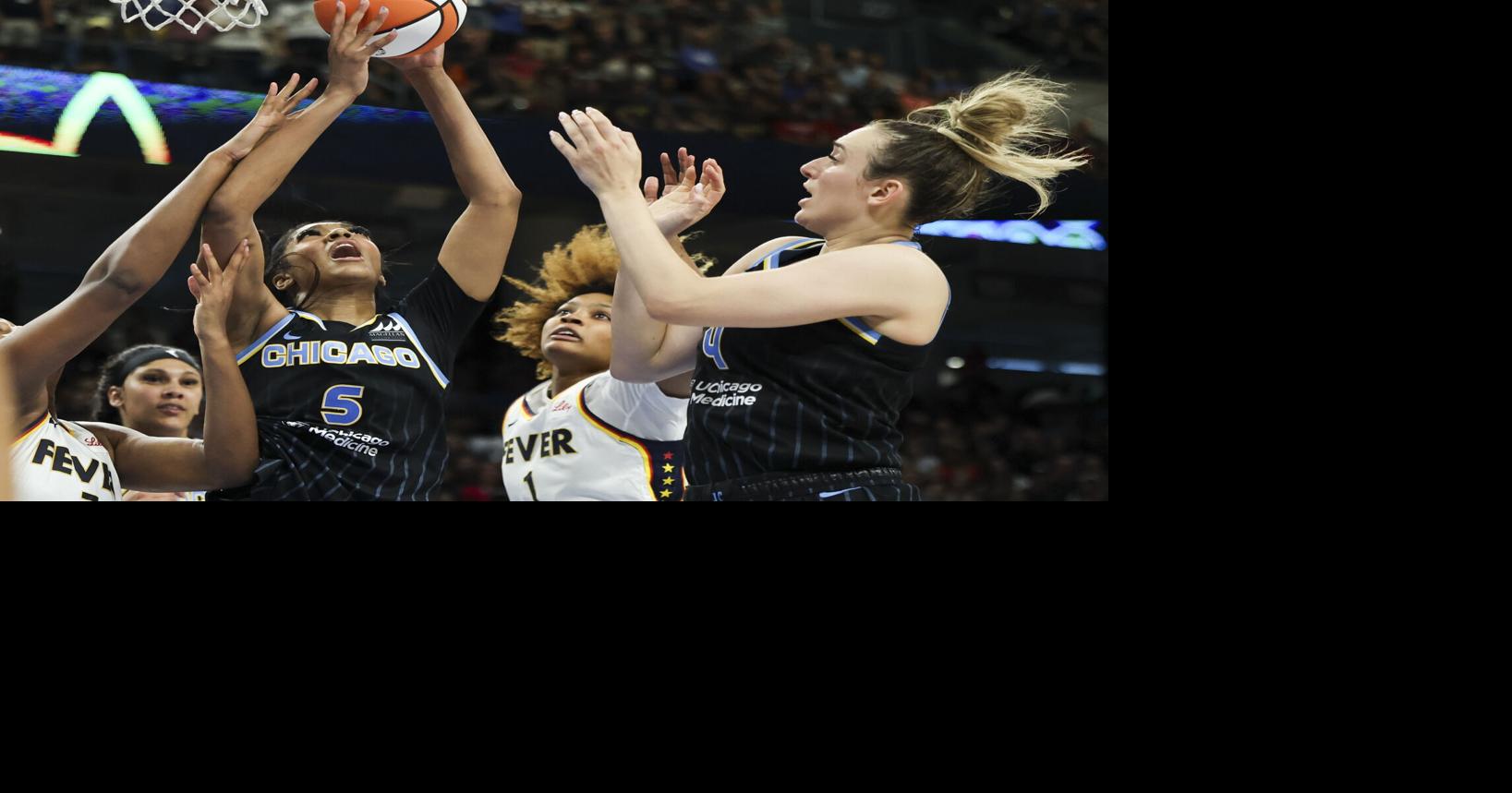 Reese, Clark deliver in latest matchup between Sky, Fever