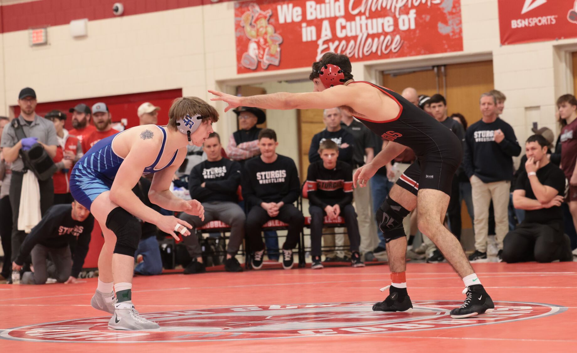 Results from the Region 4A boys wrestling meet
